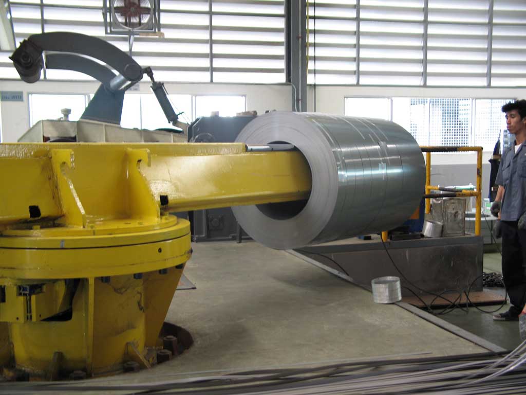 Coil Holder & Coil Turn Over Machine :: Siam General Engineering